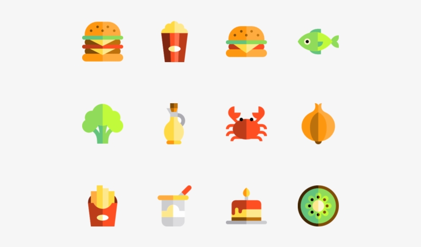 Food Set - Icon - Free Transparent PNG Download - PNGkey