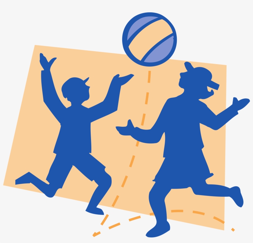 Vector Free Stock Kids Playing Outside At Getdrawings - Right To Rest ...