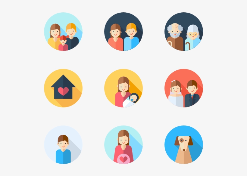 Family 30 Icons - Family Icon - Free Transparent PNG Download - PNGkey