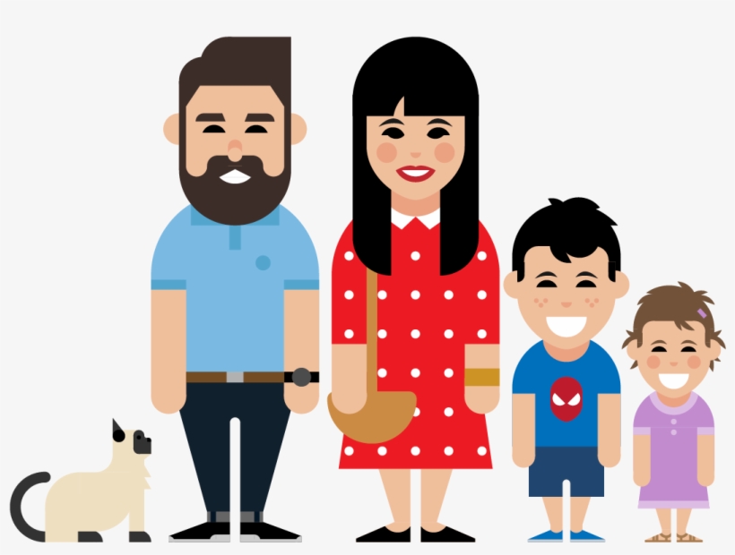 Family - Family Illustration - Free Transparent PNG Download - PNGkey