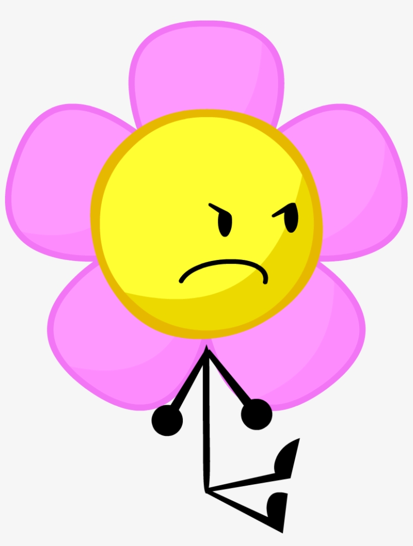 2018 Flower Clipart Black And White Free Download - Bfdi Flower - Free ...