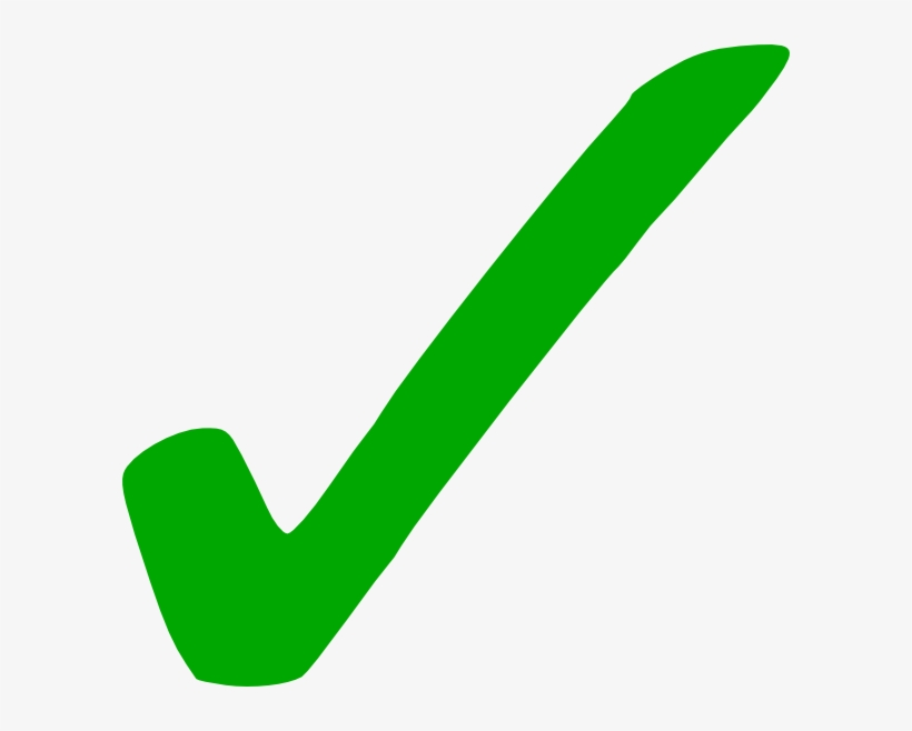 How To Set Use Light Green Check Mark Clipart - Free Transparent PNG ...