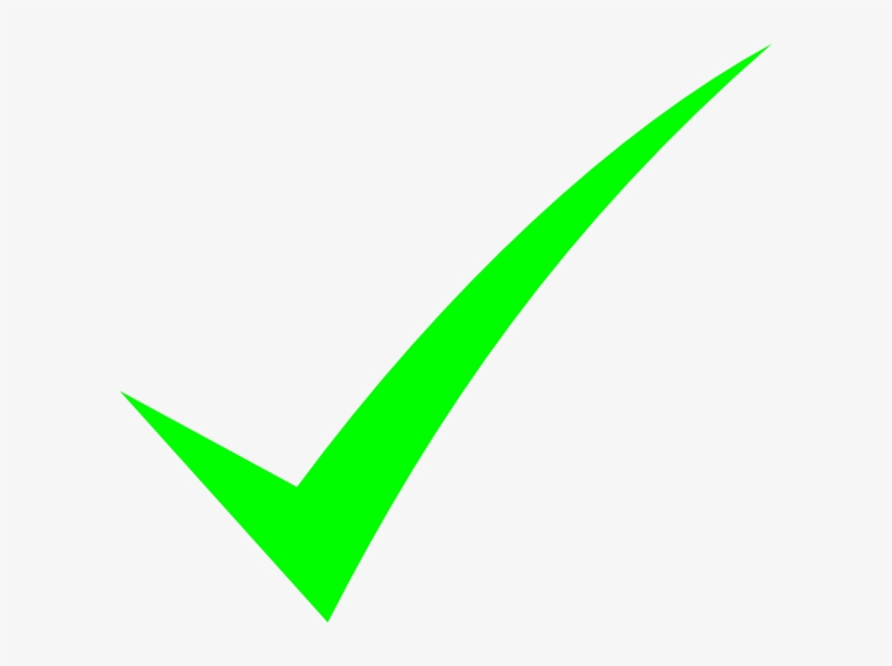 Bright Mark Clip Art Bright Green Check Mark Free Transparent PNG 