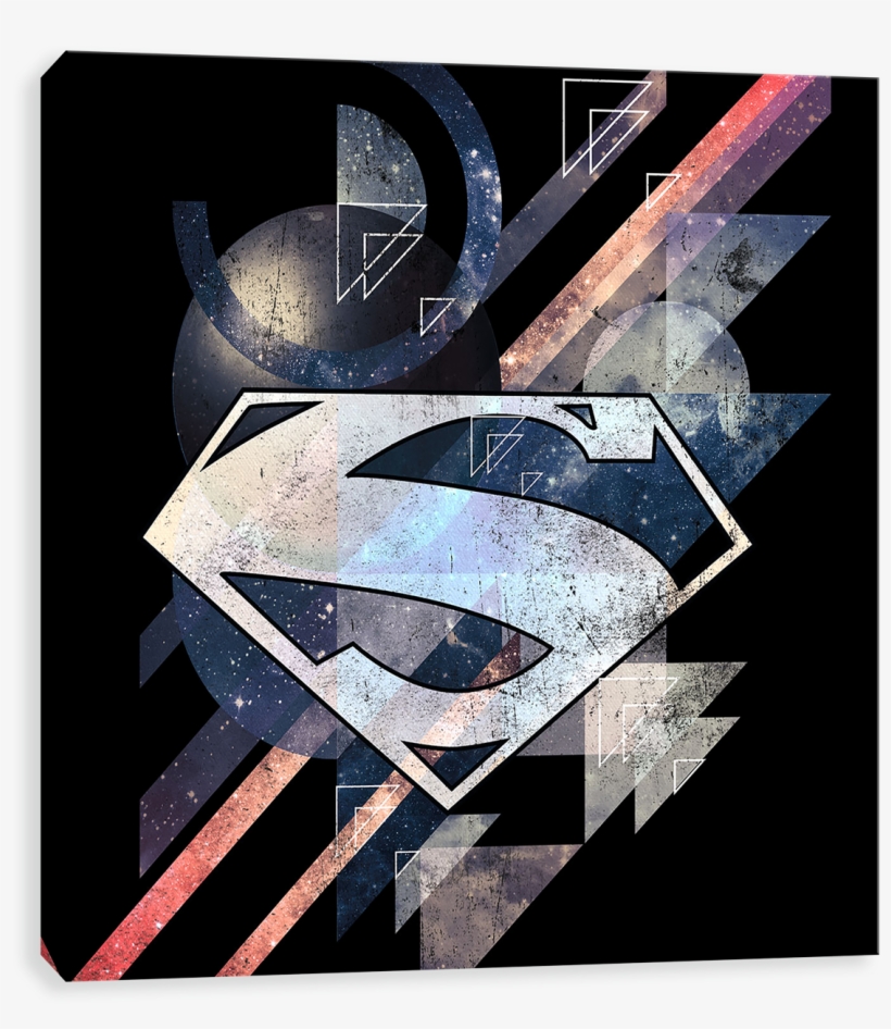 Superman Geometric Logo - Art Print: Dc Superman Comics: New '52 ...