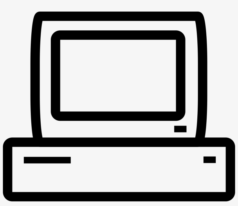 This Free Icons Png Design Of Simple Computer Icon - Free Transparent ...