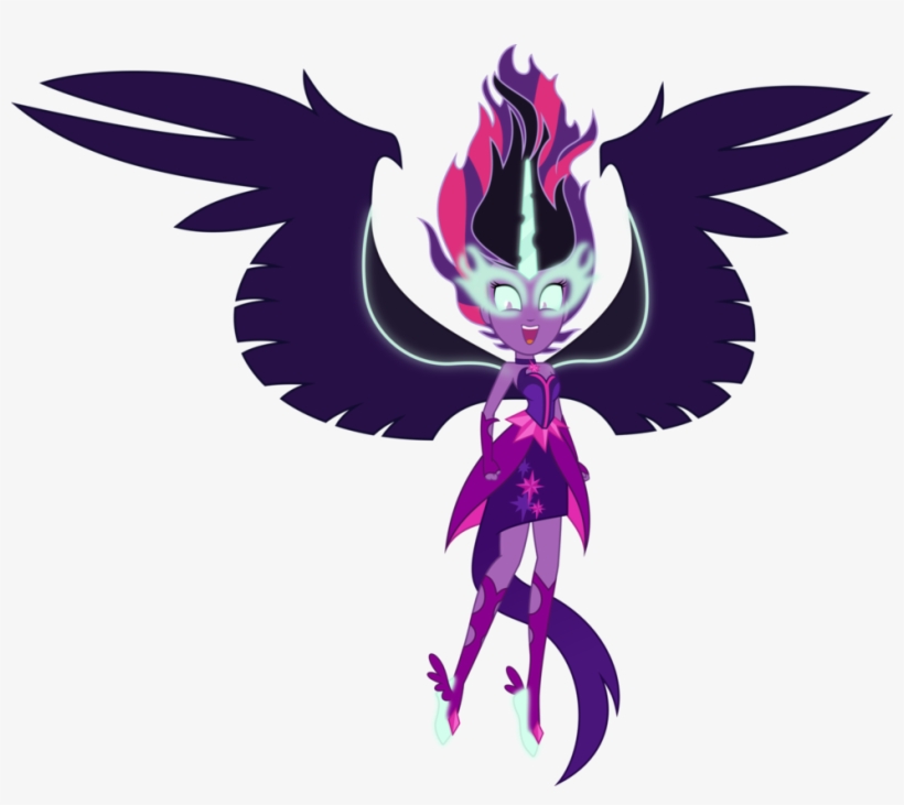Midnight Sparkle - Mlp Eqg Midnight Sparkle - Free Transparent PNG ...