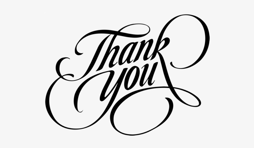 Thank You - Thank You Without Background - Free Transparent PNG ...