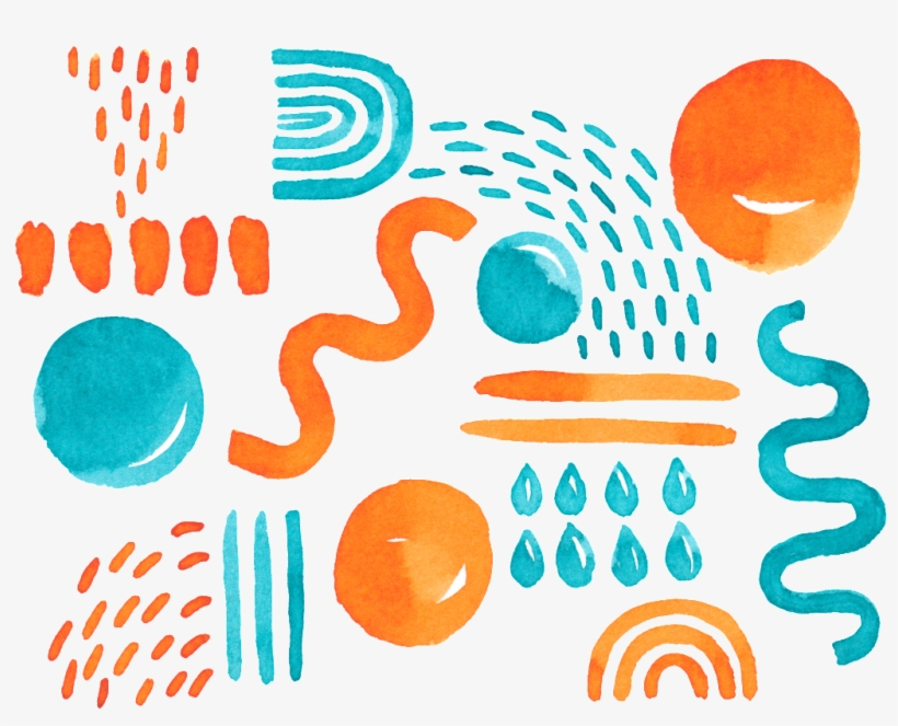 Beautiful Transparent Abstract Watercolor Fill Background - Watercolor ...