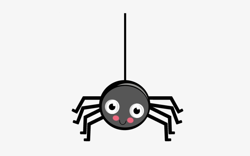 Hanging Spider Clipart