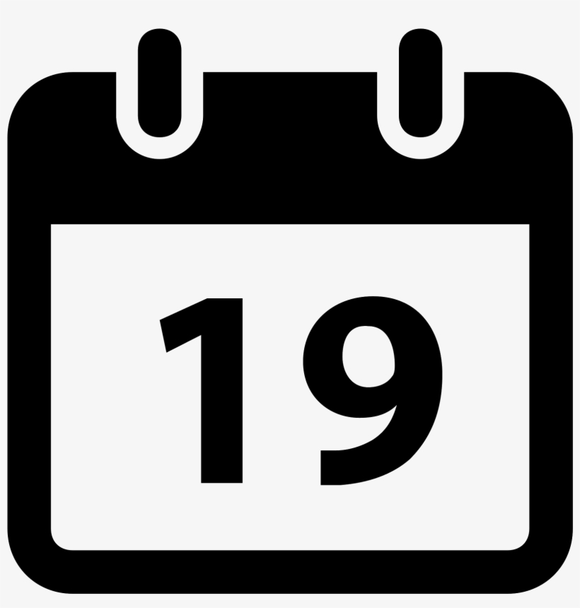 Calendar 19 Icon - Calendar 11 Icon Png - Free Transparent PNG Download ...