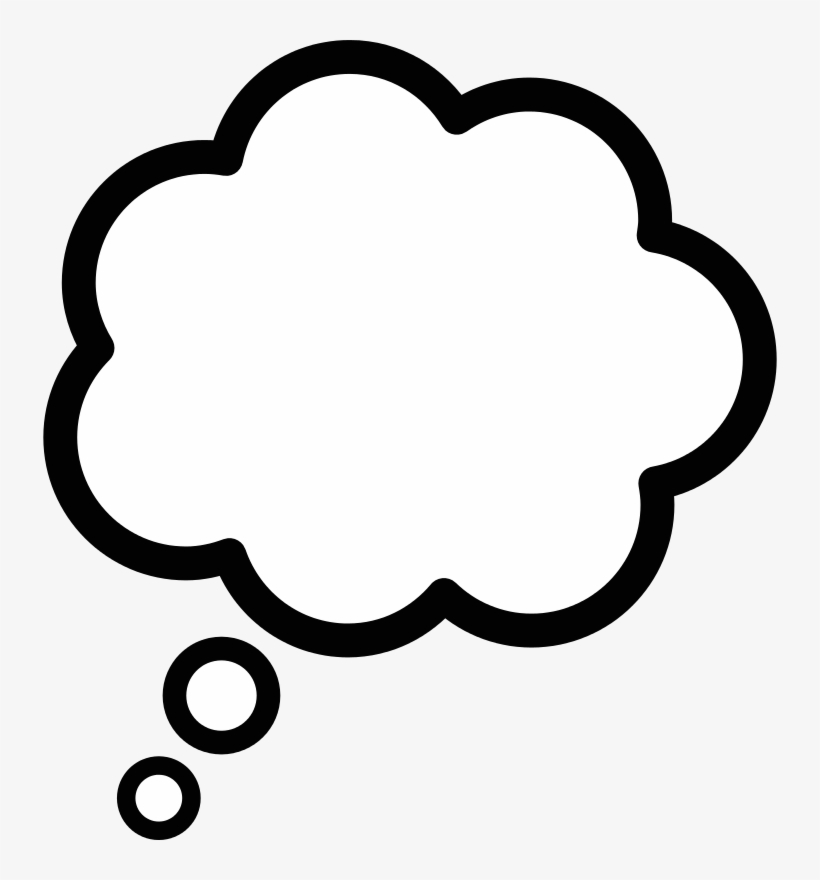 Think Bubble Png Transparent Image - Think Bubble - Free Transparent ...