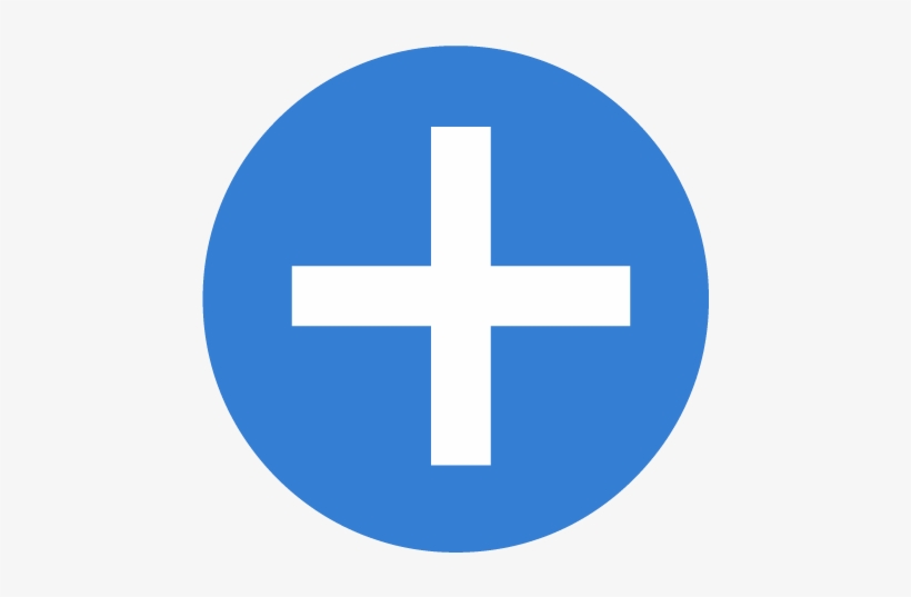 Blue Circle Plus - Free Transparent PNG Download - PNGkey