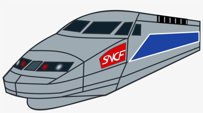 Rail Transport Tgv Train High-speed Rail Maglev - Tgv Png - Free ...