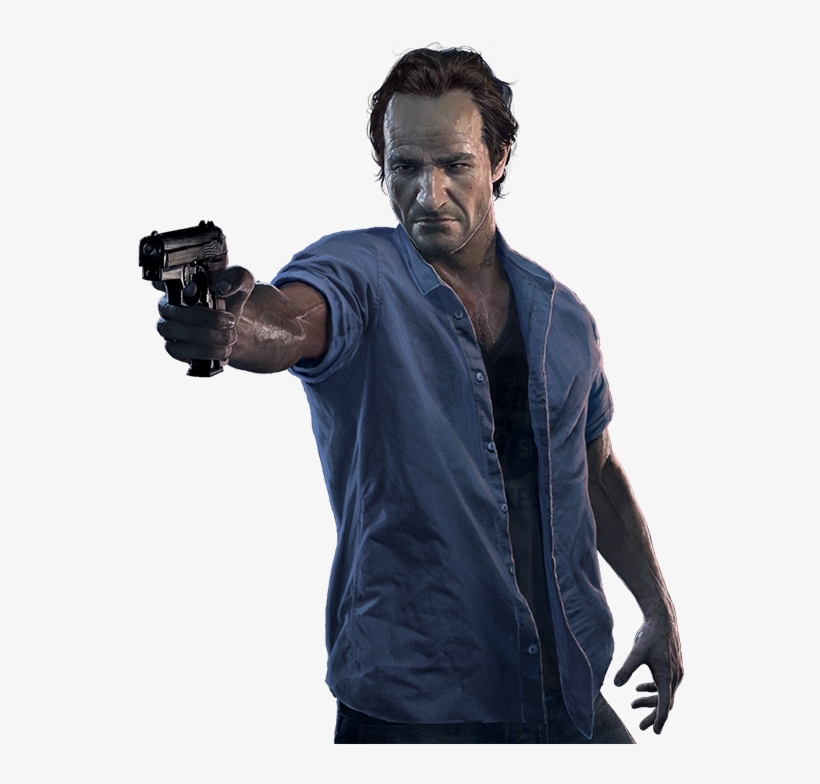 Uncharted 4 Samuel Drake - Drake Uncharted 4 Png - Free Transparent PNG ...