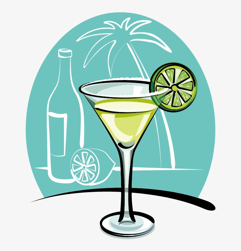 Cocktail Clipart Watercolor - Dibujos De Cocteles Animados - Free ...