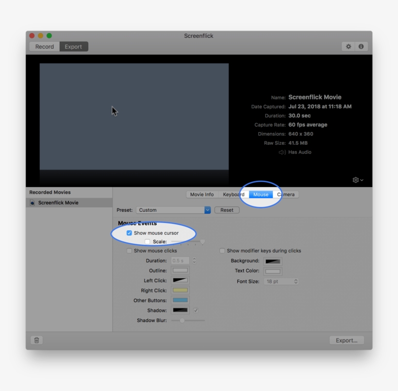 How To Hide Mouse Cursor In Mac Screen Recordings - Pointer - Free ...