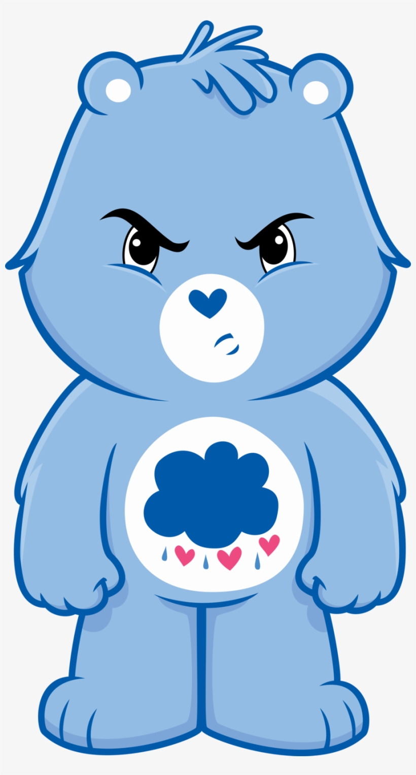 Grumpy Bear Vector By Catnipfairy Fan Art Digital Art - Cartoon Care ...