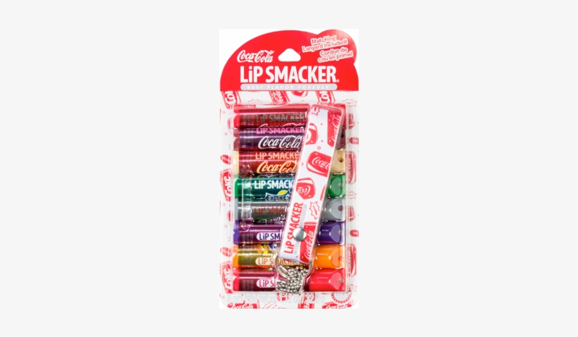 Coca-cola Lanyard Party Pack - Lip Smacker Pack - Free Transparent PNG ...