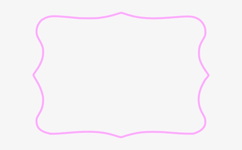 Pink Tag Frame Clip Art At Clker - Clip Art - Free Transparent PNG ...