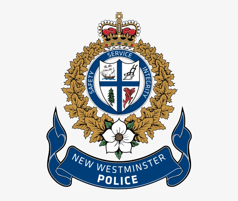 Nwpd Crest With Ribbon - New Westminster Police Department Logo - Free ...