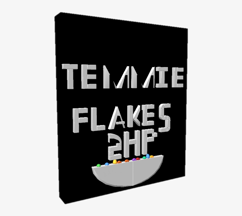 Buy Some Temmie Flakes Lol No One Will Buy This Xd - Poster - Free ...