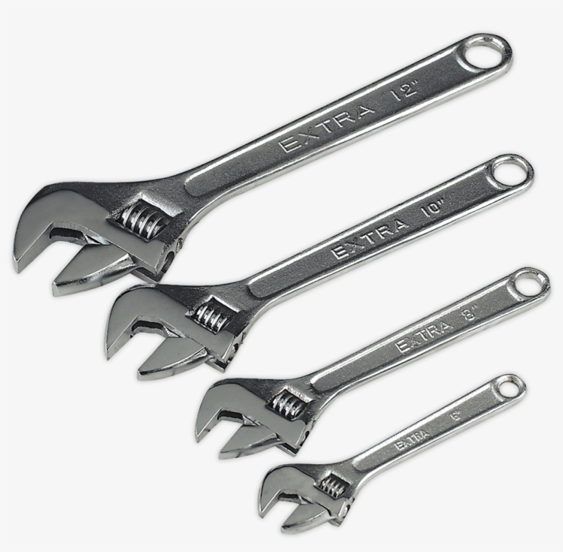 Sealey Adjustable Spanner Set - Free Transparent PNG Download - PNGkey