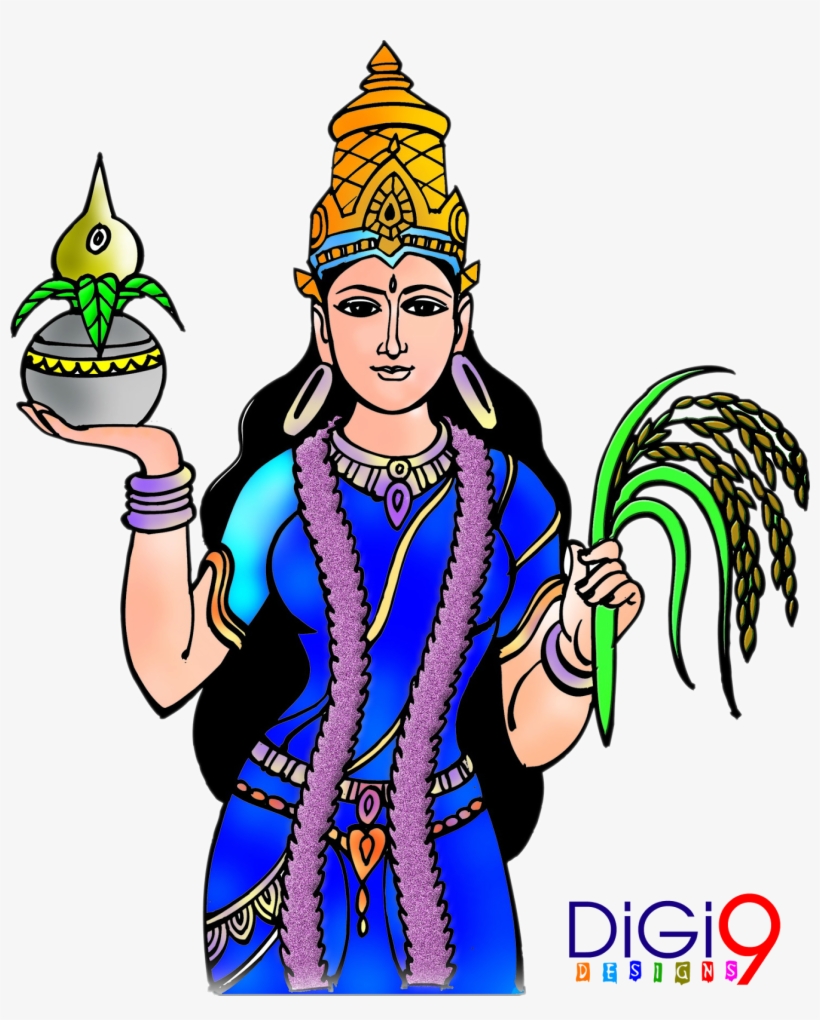 Telugu Thalli Image - Samaikyandhra Movement - Free Transparent PNG ...