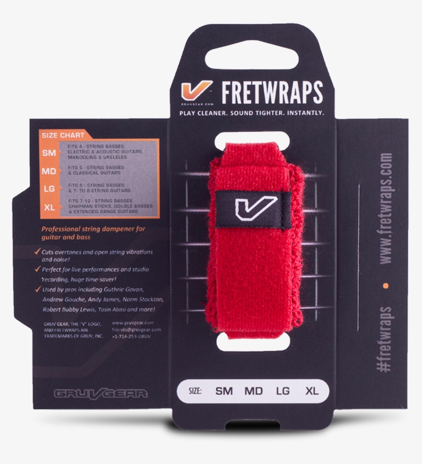 Fretwraps™ String Muters - Free Transparent PNG Download - PNGkey