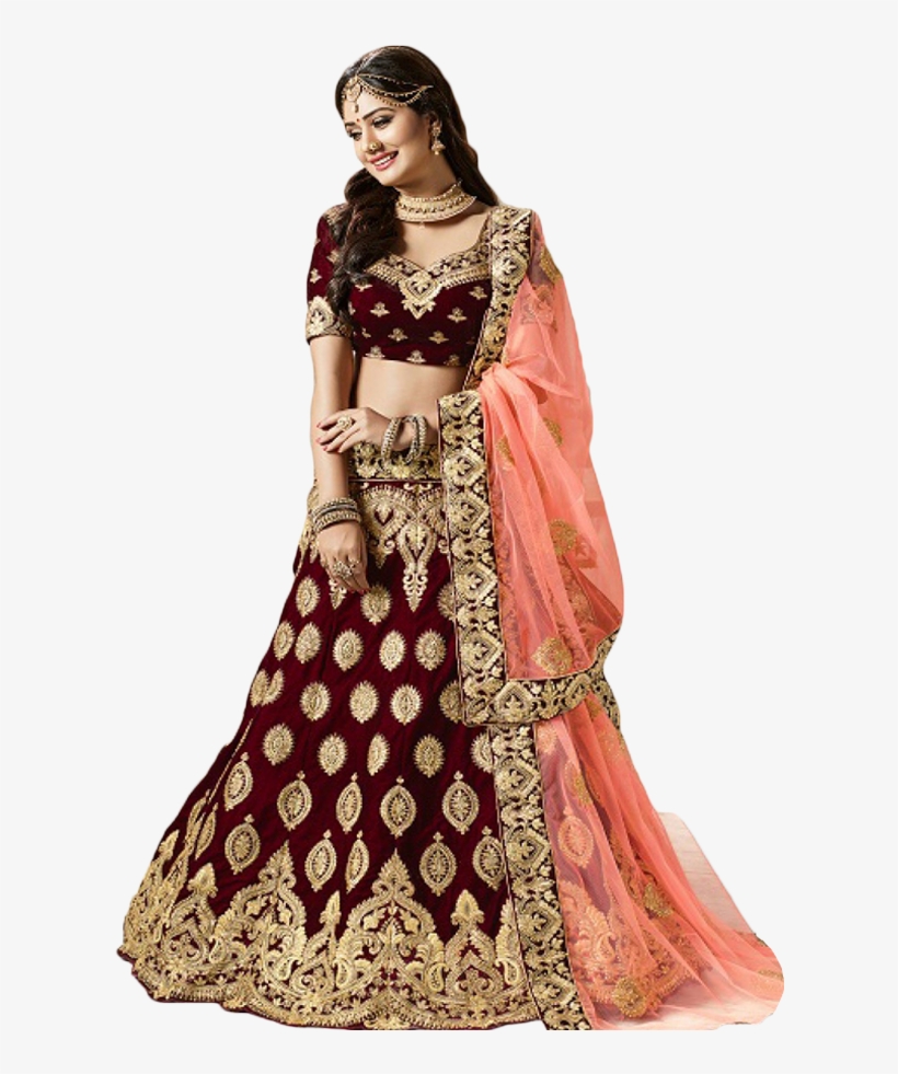 Png Bridal Ghagra Choli Free Transparent PNG Download, 56% OFF