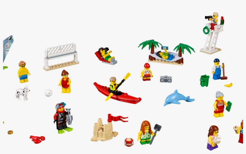 Lego Fun At The Beach - Free Transparent PNG Download - PNGkey