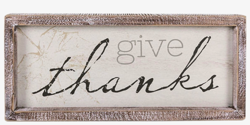 Give Thanks - Calligraphy - Free Transparent PNG Download - PNGkey