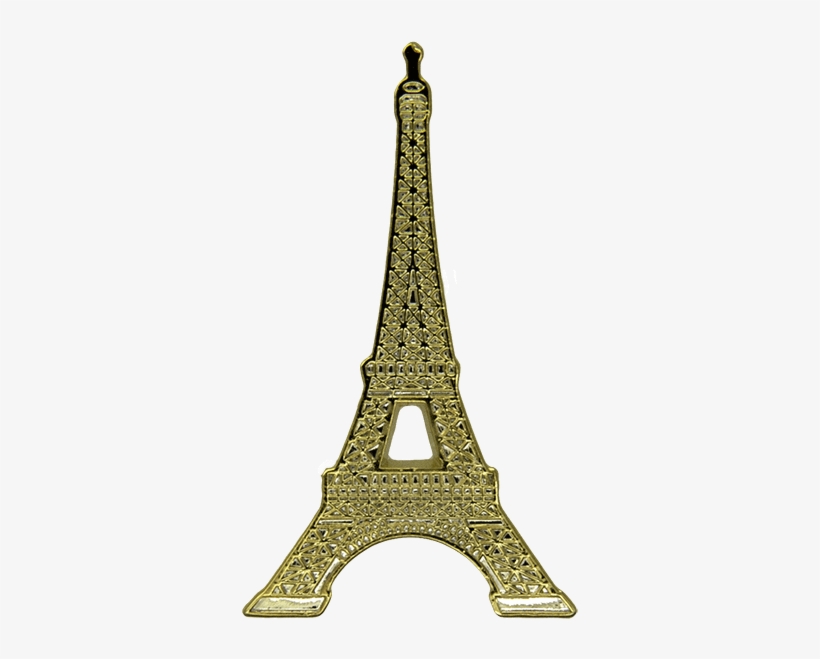 Eiffel Tower Pin, Gold - Eiffeltoren Png - Free Transparent PNG Download - PNGkey