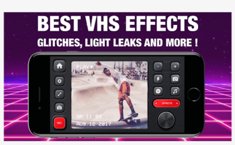 Rad Vhs- Glitch Camcorder Vhs Vintage Photo Editor - Rad Vhs - Free ...