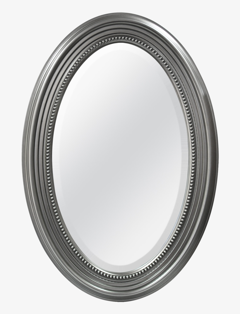 Silver Oval - Mcs Industries Silver Beaded Oval Wall Mirror - Free ...