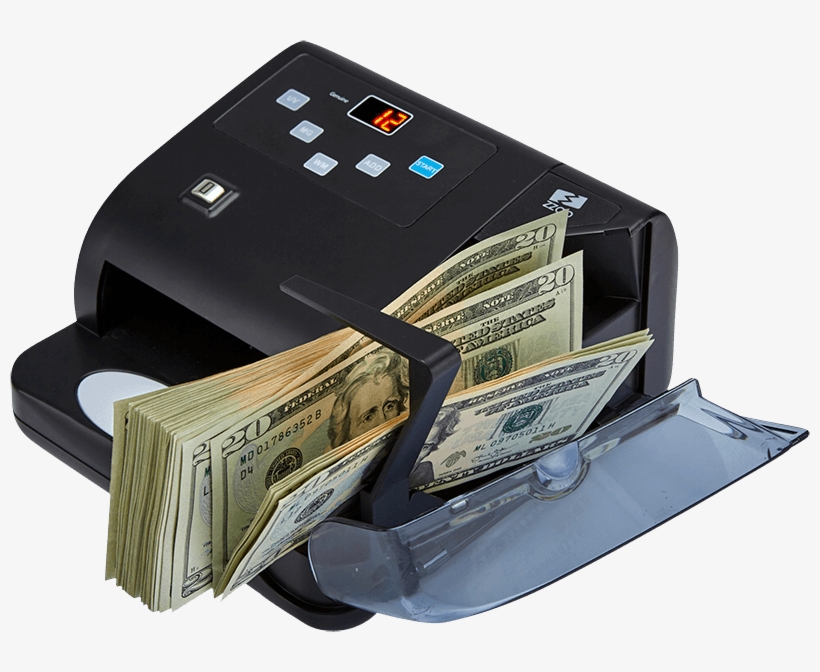 Ready For The New Polymer Bills - Banknote Counter - Free Transparent ...
