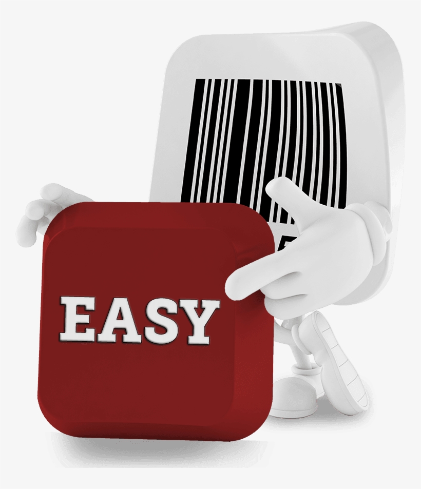We're Your Upc Easy Button - Ez Upc - Free Transparent PNG Download ...