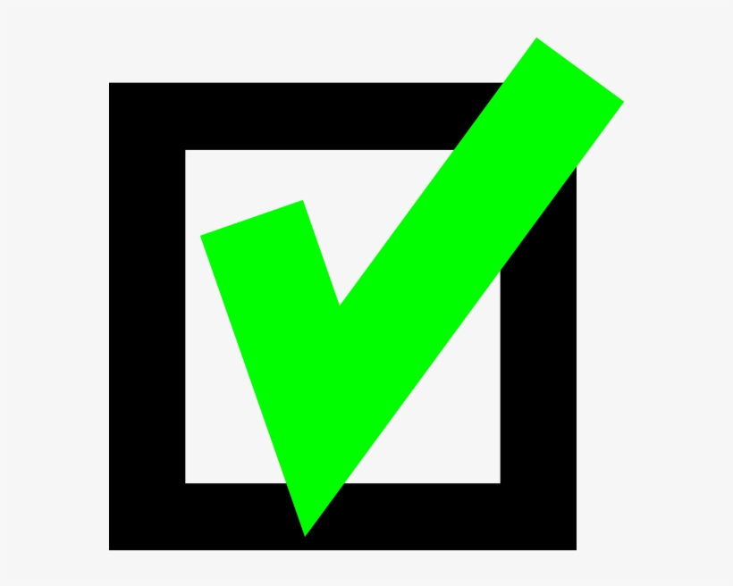 How To Set Use Green Check Clipart - Free Transparent PNG Download - PNGkey