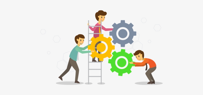 Communication And Collaboration - Team Working Png - Free Transparent ...