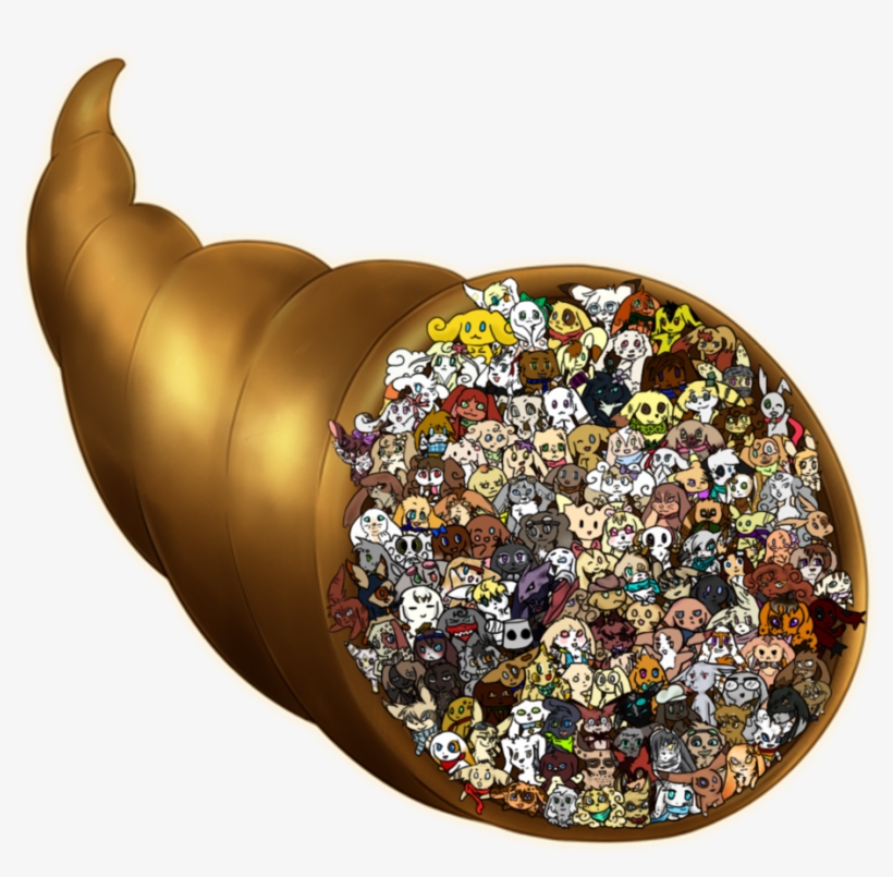 Empty Cornucopia Clipart