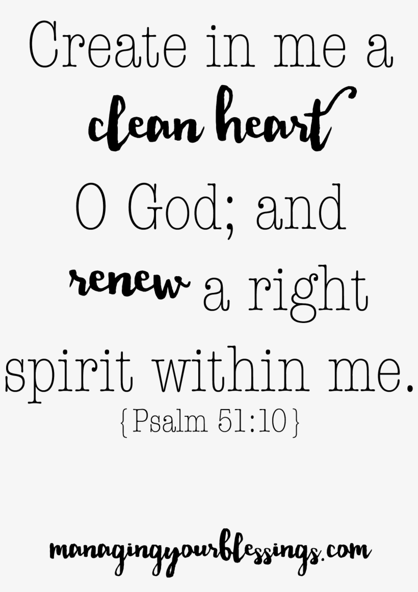 Bible Verses Kjv, Scripture Memorization, Biblical - Transparent Psalms ...