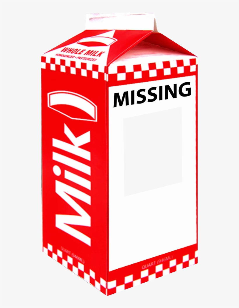 Missing Milk Carton Generator Missing Milk Carton Free Transparent