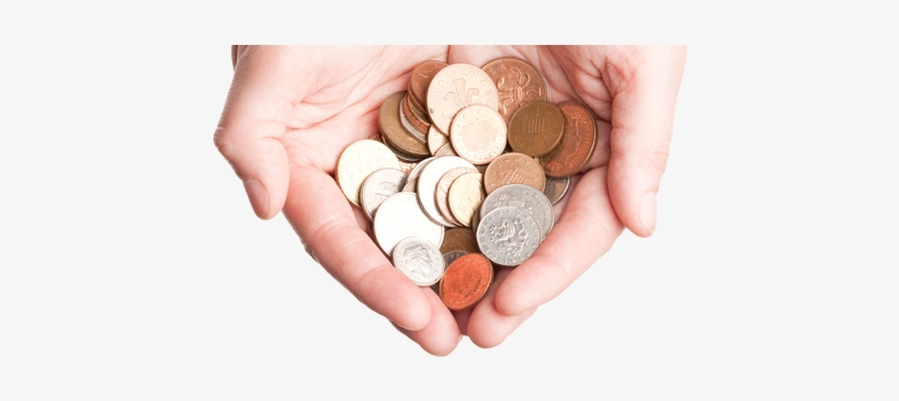 Transparent Hand Coin - Coins In Hand Png - Free Transparent PNG ...
