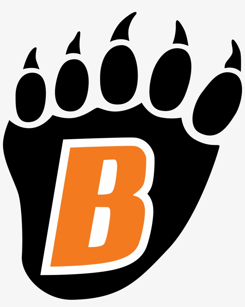 Grizzly Bear Paw Print Clipart Free Images Png - White Bear Lake Hockey ...