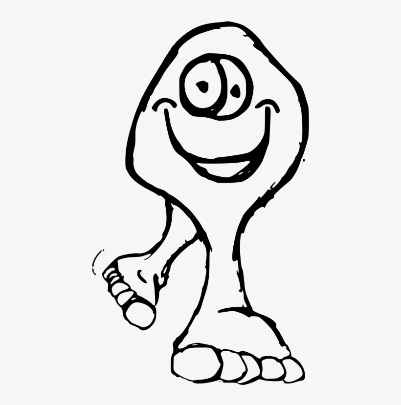 Happy Feet - Cartoon Doodles Png - Free Transparent PNG Download - PNGkey