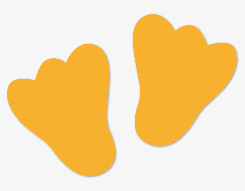 Png Duck Feet Transparent Duck Feet - Duck Feet Clipart - Free ...