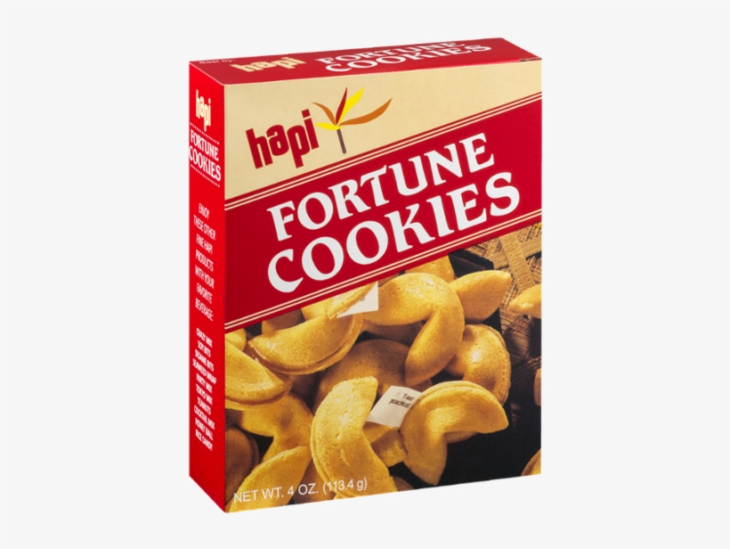 Hapi Fortune Cookies - 4 Oz Box - Free Transparent PNG Download - PNGkey