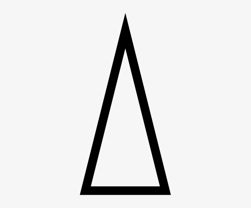 Png Black And White Download Images Of Black Triangle - Isosceles ...