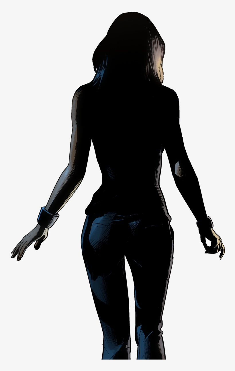 Silhouette Of A Girl No Background - Free Transparent PNG Download - PNGkey