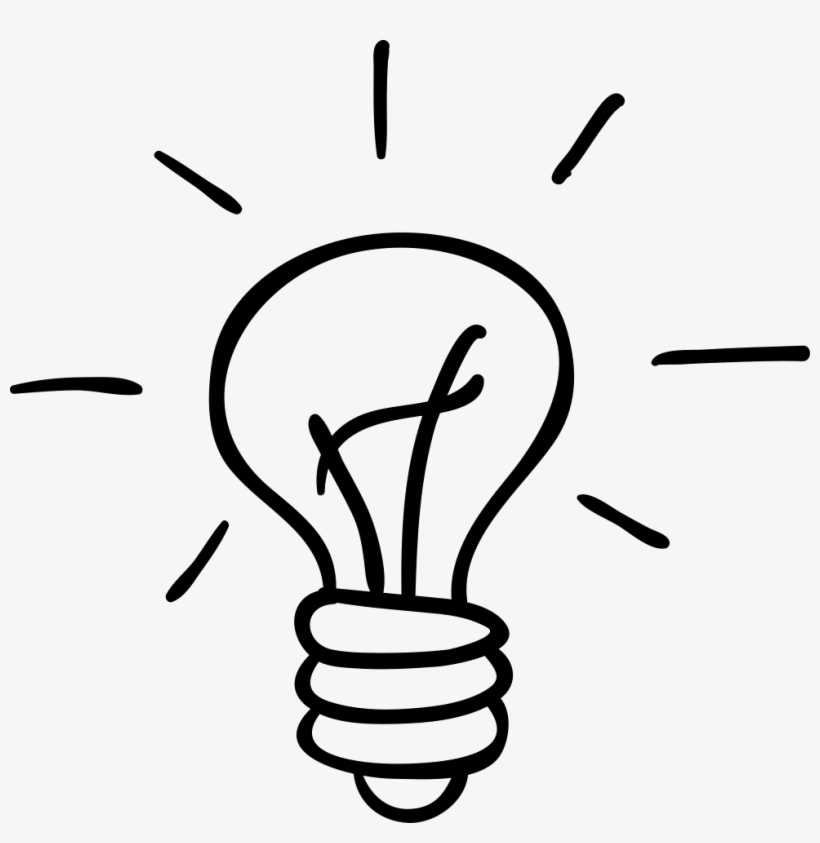 Bulb Drawing Hand Drawn Image Freeuse Stock - Drawn Light Bulb Png ...