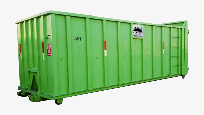 Container - 20 Yard Roll Off Dumpster - Free Transparent PNG Download ...
